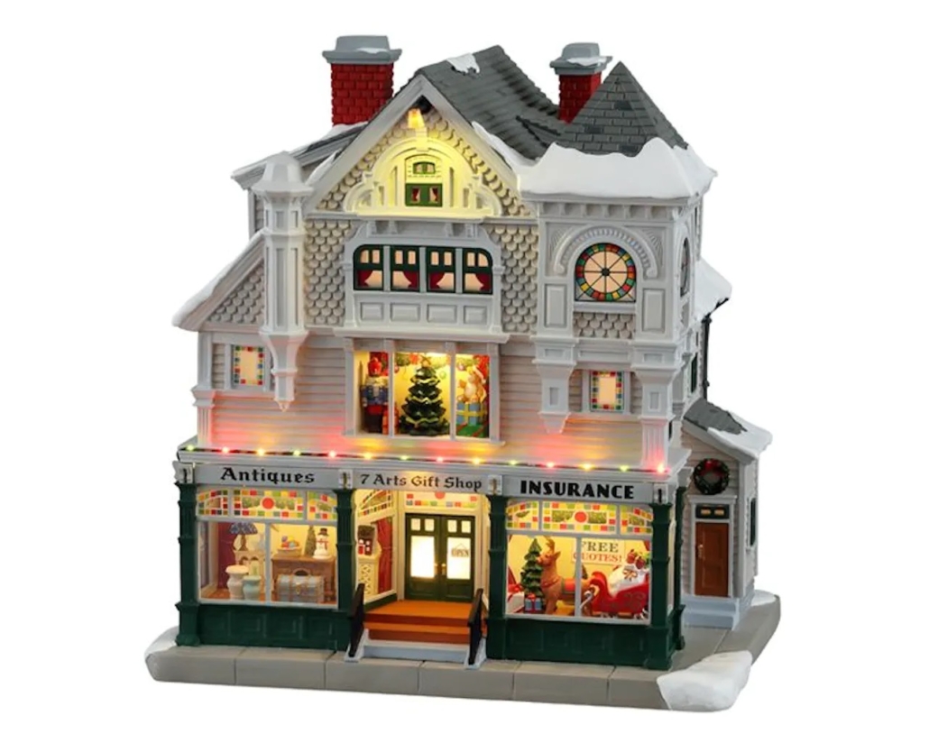 Lemax Antique And T Shop